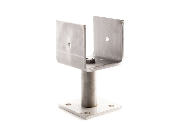 Timber & Fence Post Support Brackets | Stainless Steel Type S2FH ...