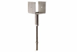 Timber & Fence Post Support Brackets | Stainless Steel Type SC1 ...