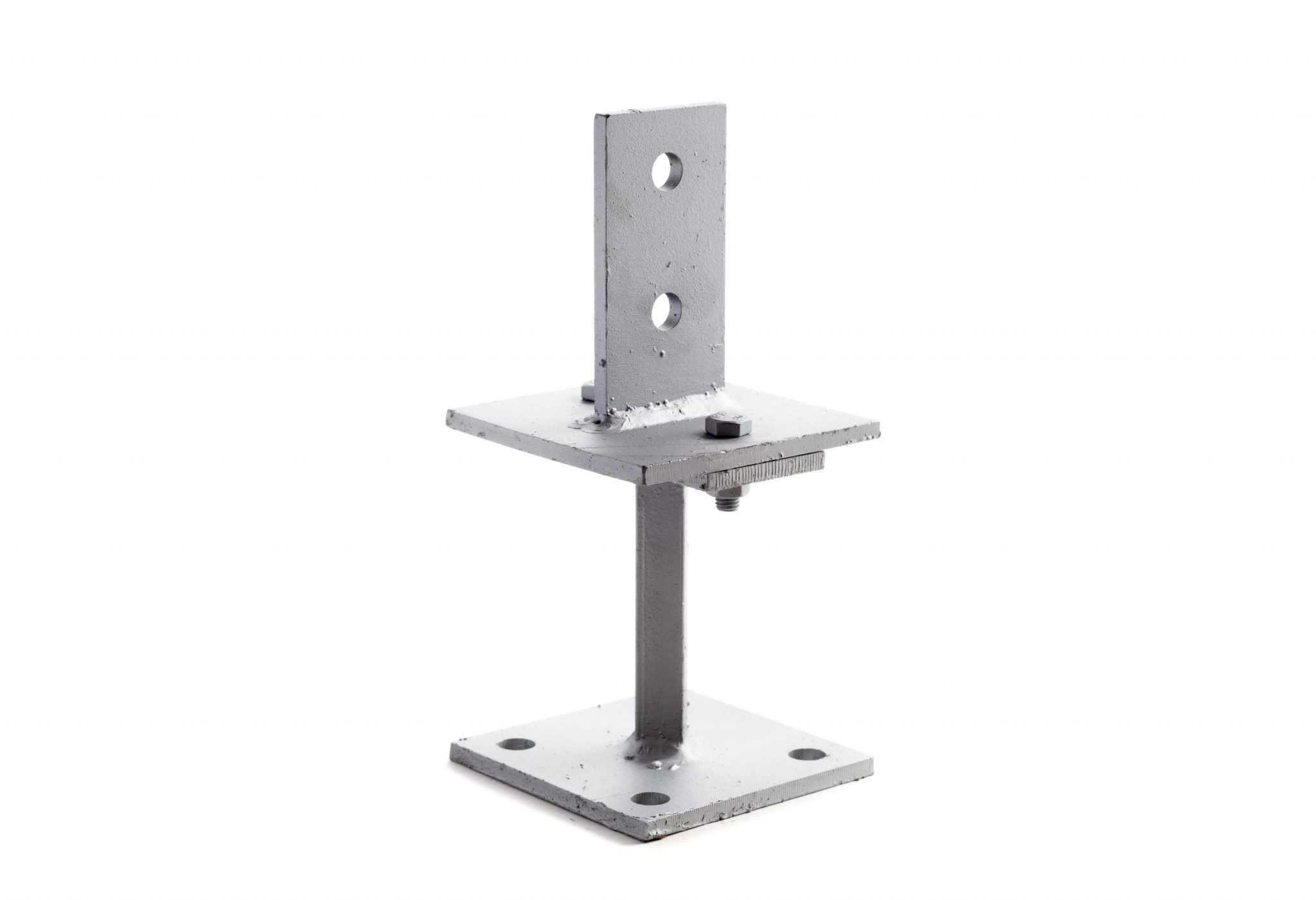 Timber Post Support Brackets | Galvanized Type 3.2 | UKLintels Ltd